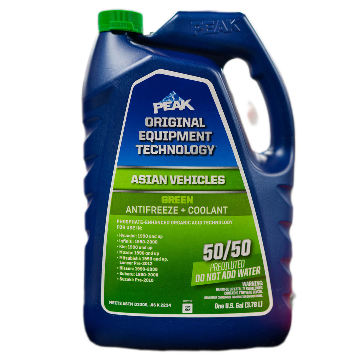 OEM ASIAN GREEN – 50% ETILENGLICOL (Formula Original de llenado en Fáb ...